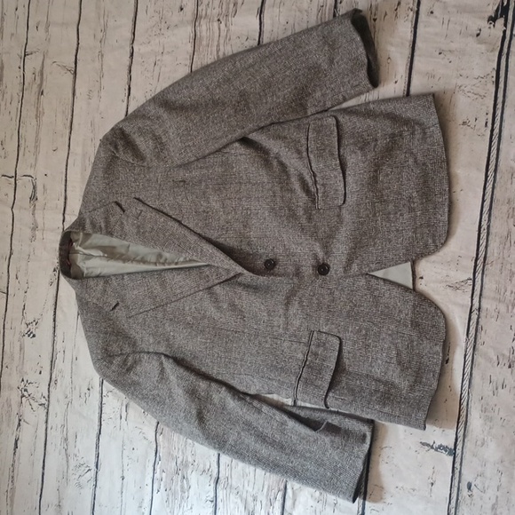 Samuelsohn | Suits & Blazers | Samuelsohn Gray Black Plaid 2 Button ...